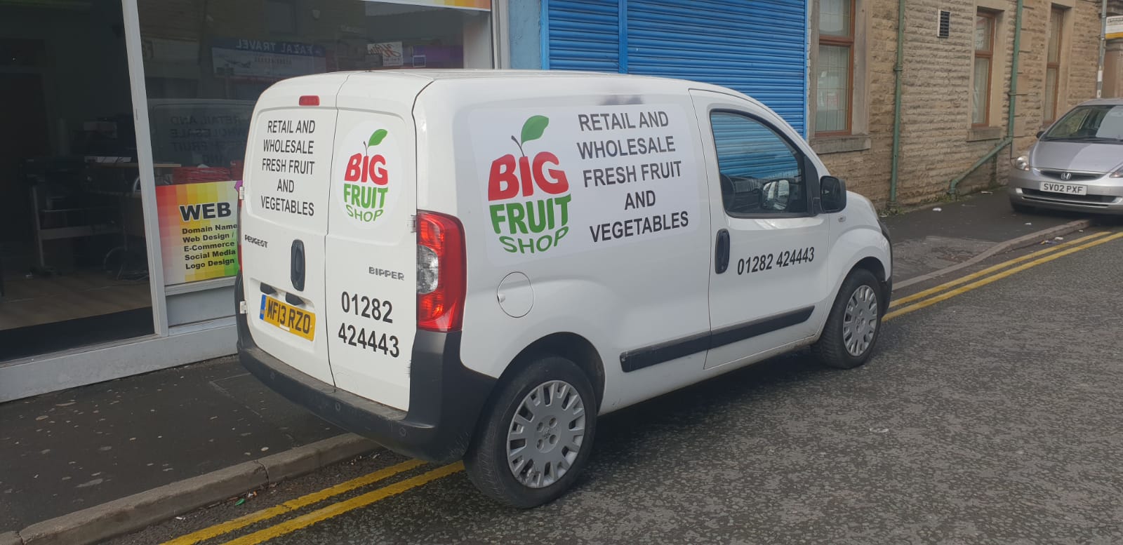 Large Van Stickers, Burnley | Burnley Van Signs